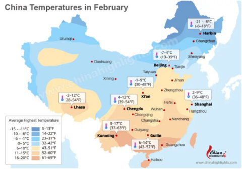 Clima na China ☀ O Guia Completo | Escola de Idiomas LTL